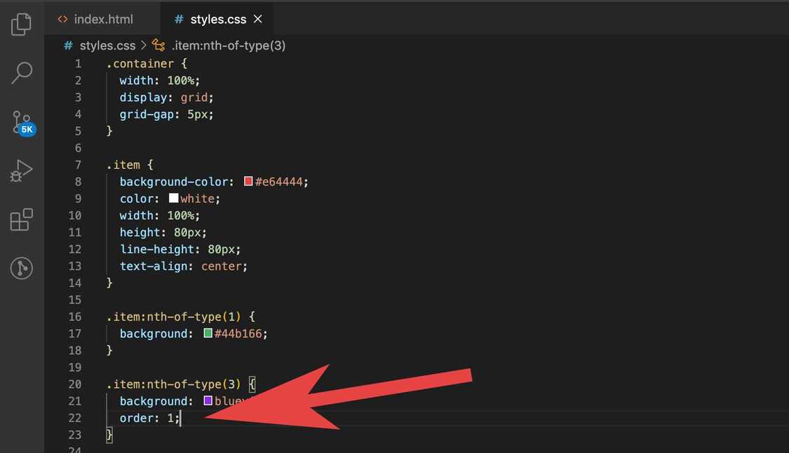 How to reorder elements using css (CSS GRID). | TOMDUFFYTECH.COM